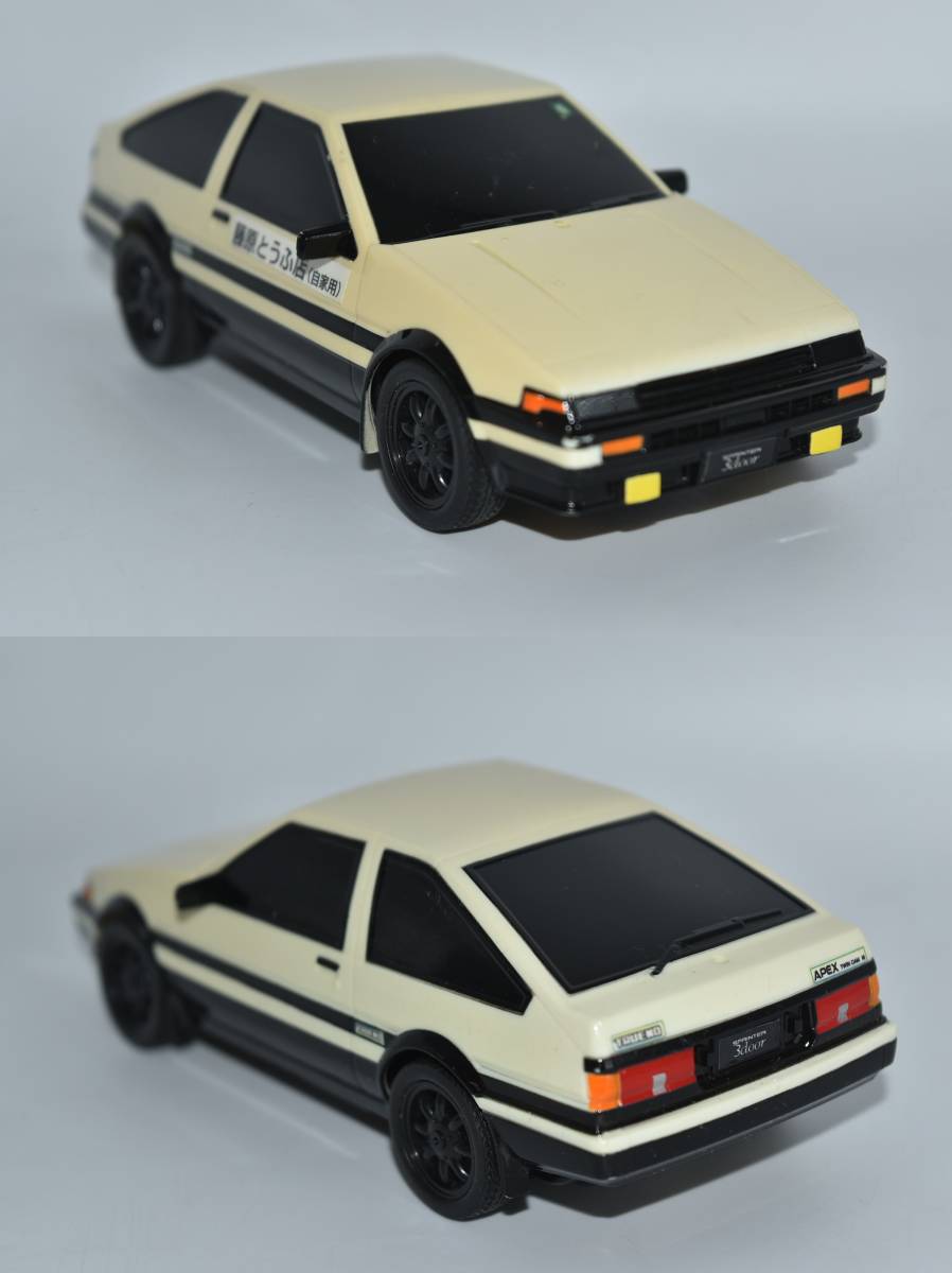 代購代標第一品牌－樂淘letao－35S 【中古品】 ラジ・カン 頭文字D イニシャルDシリーズ AE86 トレノ 1983年 前期型 1600GT APEX ラジコン ミニカー NO9905 ...