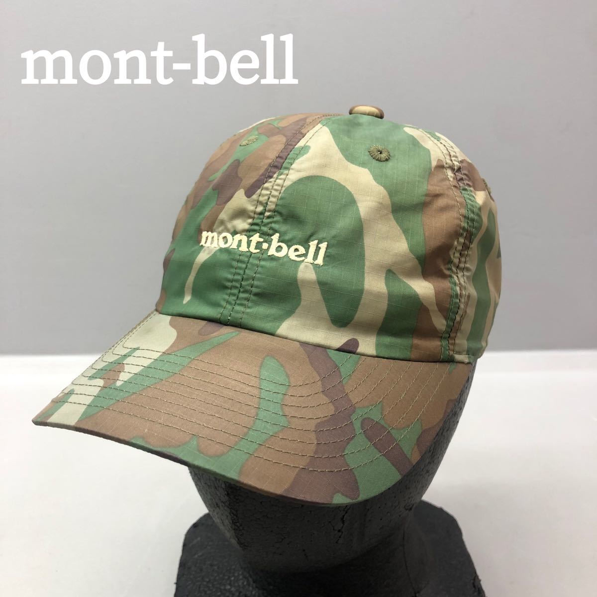 Yahoo!オークション - T mont-bell モンベル 迷彩柄 キャップ 帽子 フ...