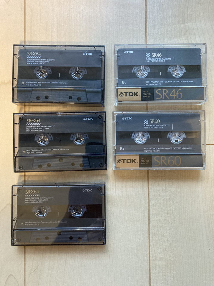 Yahoo!オークション - TDKカセットテープ SR-X SR(High Position Type2...