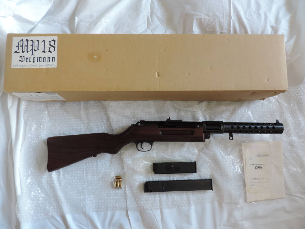 Yahoo!オークション - CAW MP18 サブマシンガン ファクトリーカスタム ...