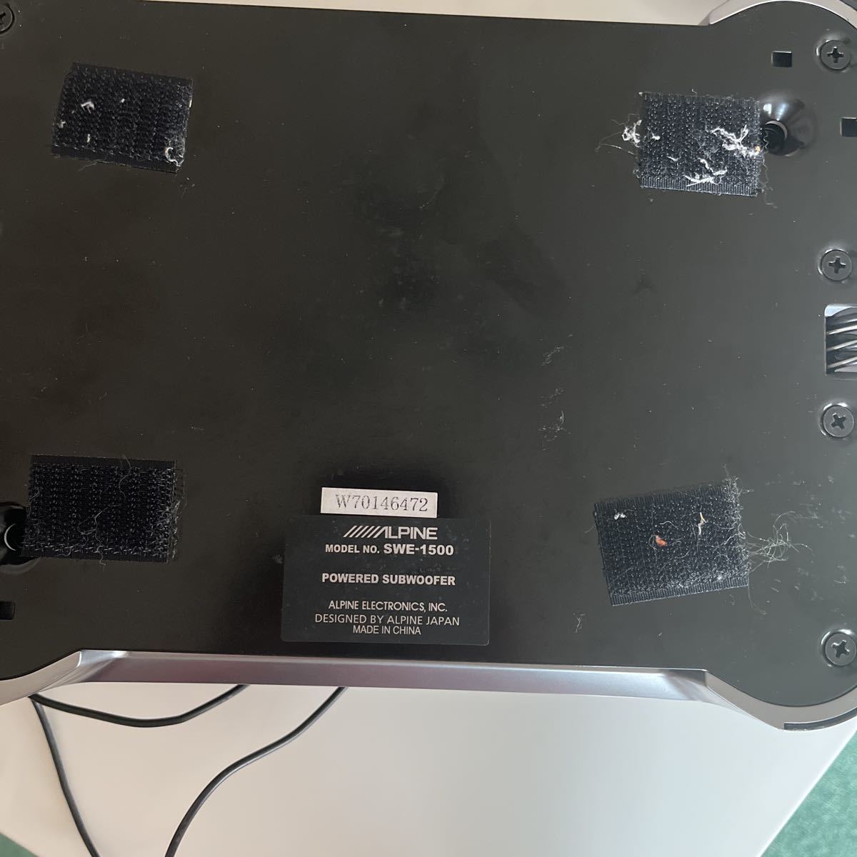 Yahoo!オークション - アルパイン SWE-1500 現状品