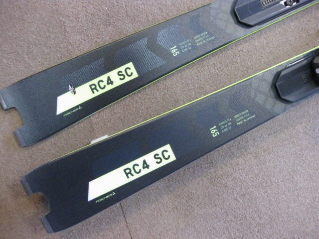フィッシャー2023-2024 モデル RC4 WC SC MーTRACK -PLATE165cm +RC4 Z12GW 書付(デモ)｜売買されたオークション情報、yahooの商品情報を ...