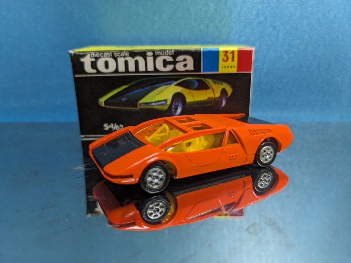 Yahoo!オークション - 31 ex7 蛍光オレンジ 黒箱 トミカ 日本製 レア