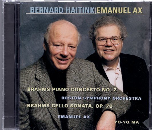 Yahoo!オークション - ブラームス 協奏曲第2番／BERNARD HAITINK B330