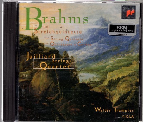 Yahoo!オークション - mt200 BRAHMS STRING QUINTETS NOS. 1 & 2 他/ T...