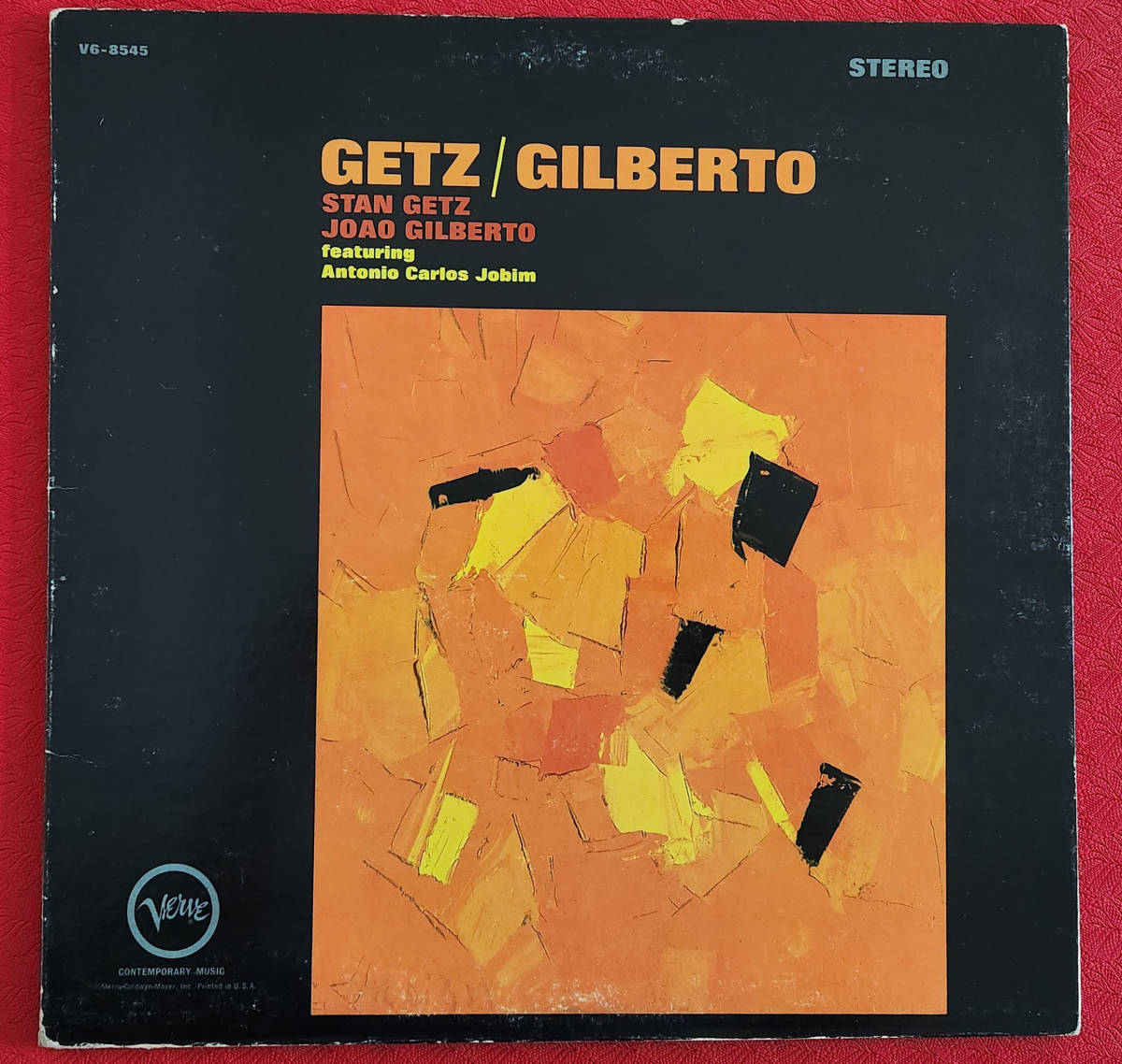 Yahoo!オークション - 極美 US VERVE V6/8545 オリジナル Getz/Gilbert...