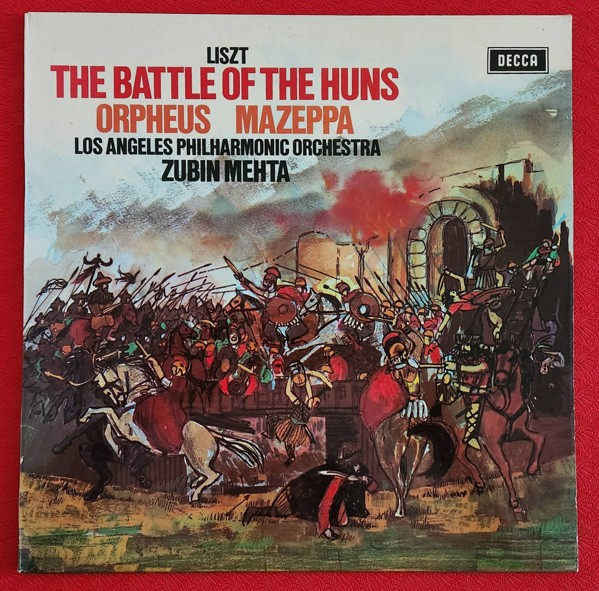 Yahoo!オークション - 英DECCA SXL 6535 リスト 交響詩 フン族の戦争 ...