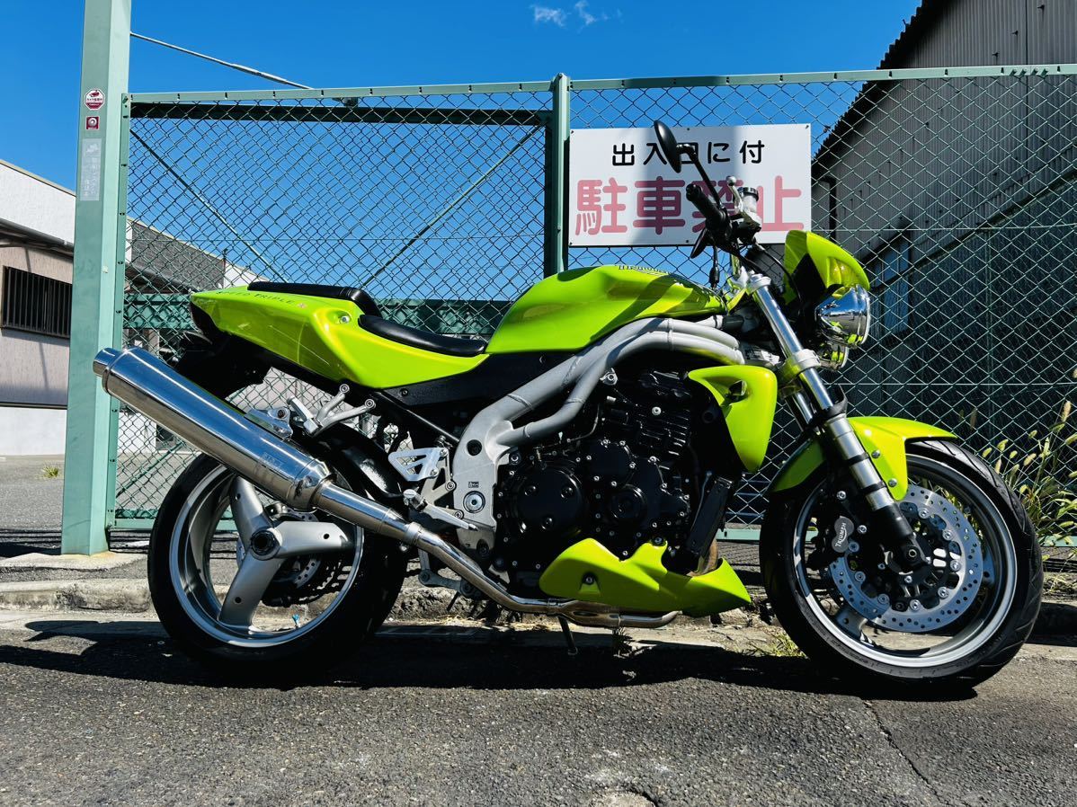 Yahoo!オークション - トライアンフ スピードトリプル 極上 7341キロ ...