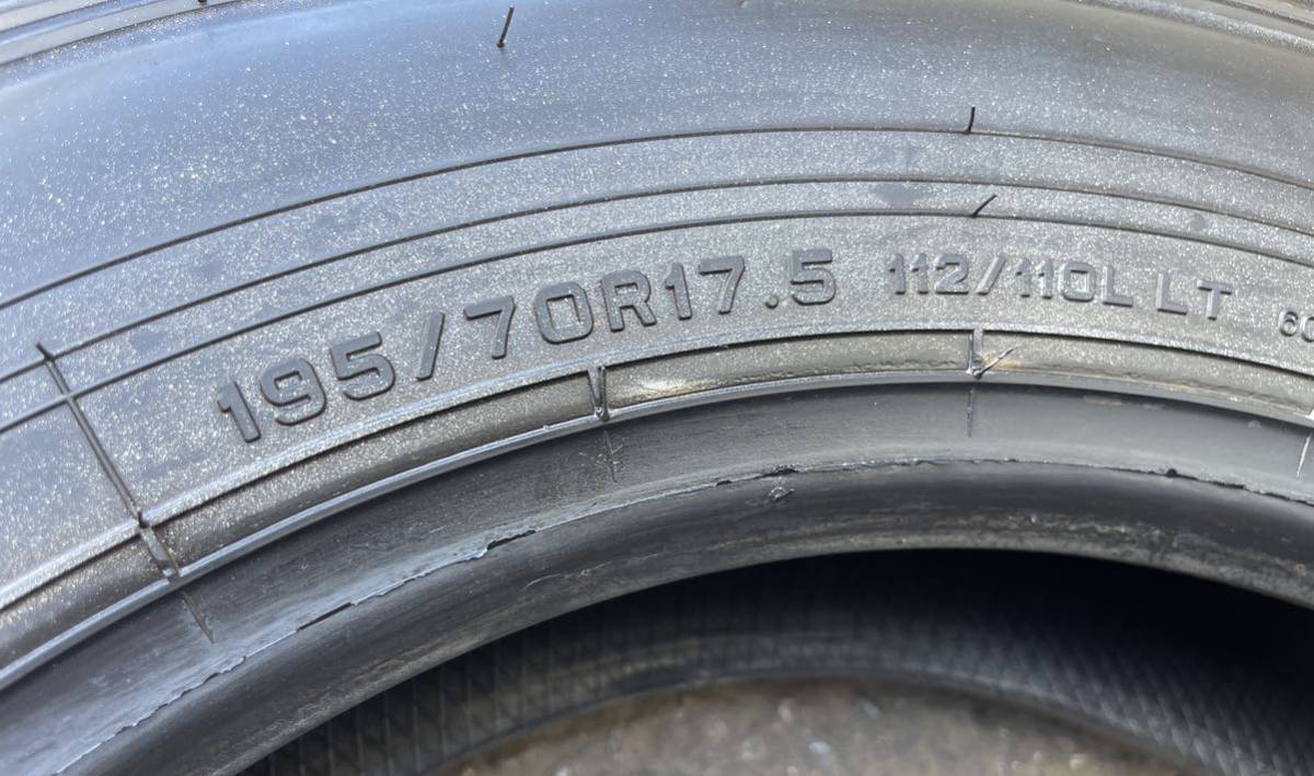 Yahoo!オークション - 195/70R17.5 112/110N LT （ダンロップ） ENASAV...