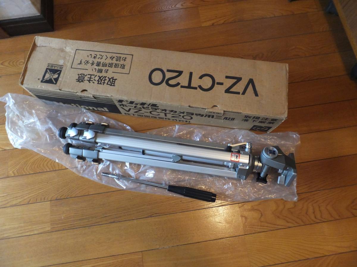 Yahoo!オークション - National三脚 ビデオカメラ用三脚 VZ-CT20 三段...