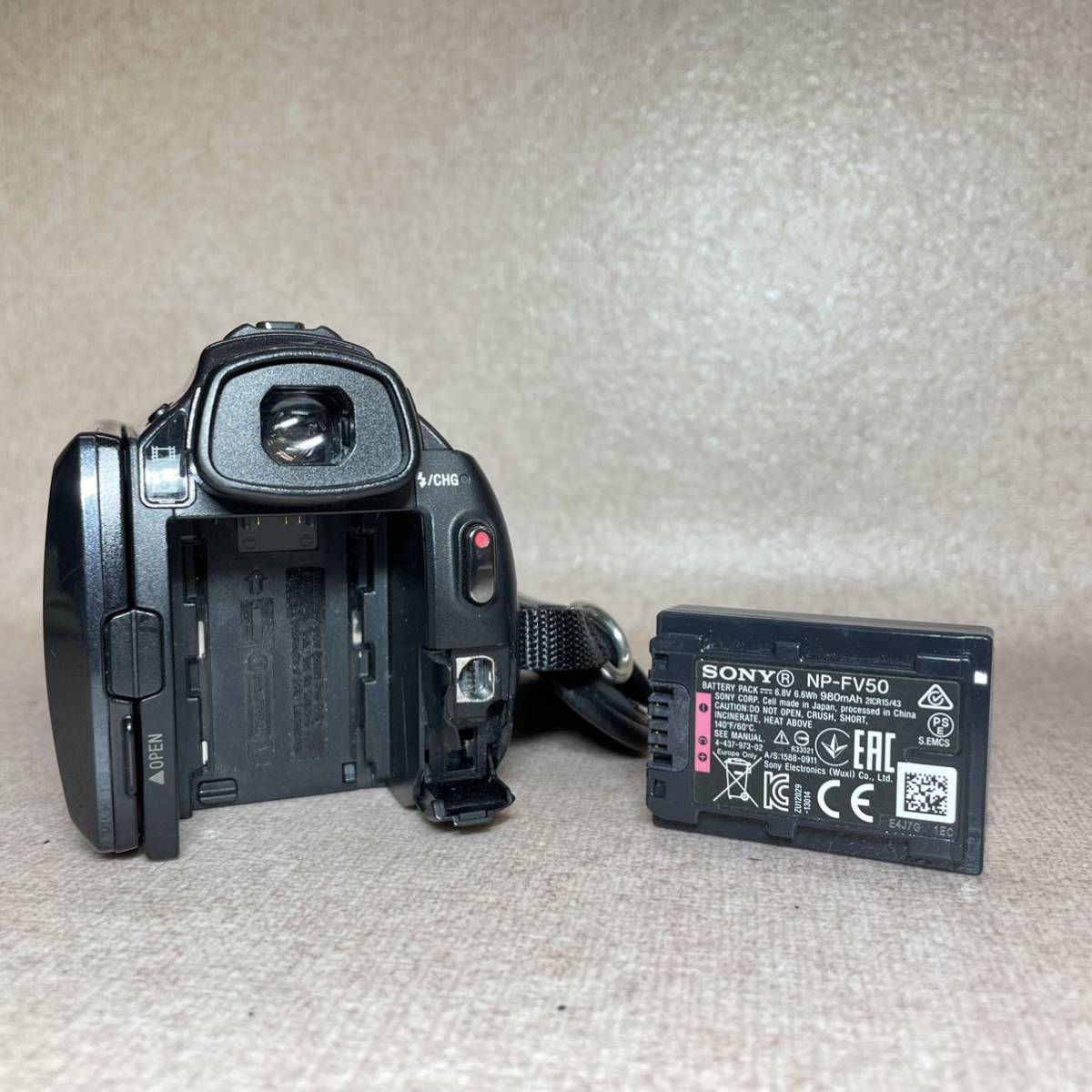 Yahoo!オークション - W2-1）ソニー SONY HD HANDYCAM HDR-CX550V （76...