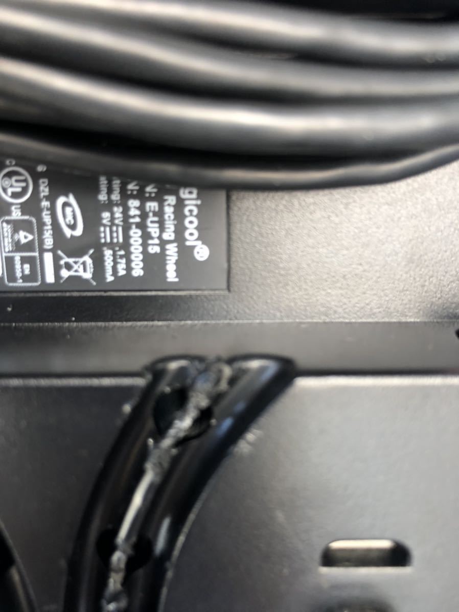 PS3 プレステ3 Logicool G25 Racing Wheel E-UP15 ロジクール ステアリングコントローラ レーシングホイール 動作確認(アクセサリ、周辺機器)｜売買された ...