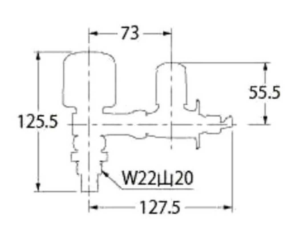 Yahoo!オークション - 新品 カクダイ マルチ分岐 TOTO用 W22山20 分岐...