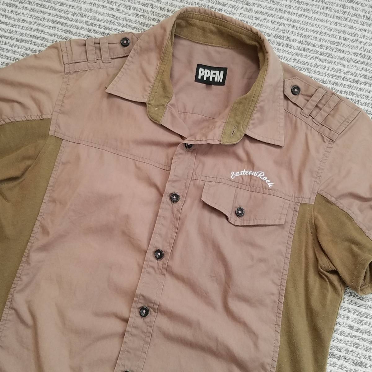 Yahoo!オークション - PPFM イースタンロック 半袖シャツ Sサイズ カー...