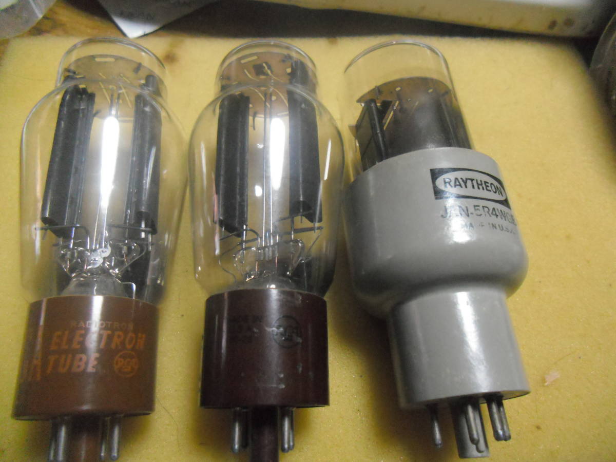 ジャンク品 USA各社の真空管 5R4G 5R4WGB 計3本(真空管)｜売買されたオークション情報、yahooの商品情報をアーカイブ公開 - オークファン（aucfan.com）