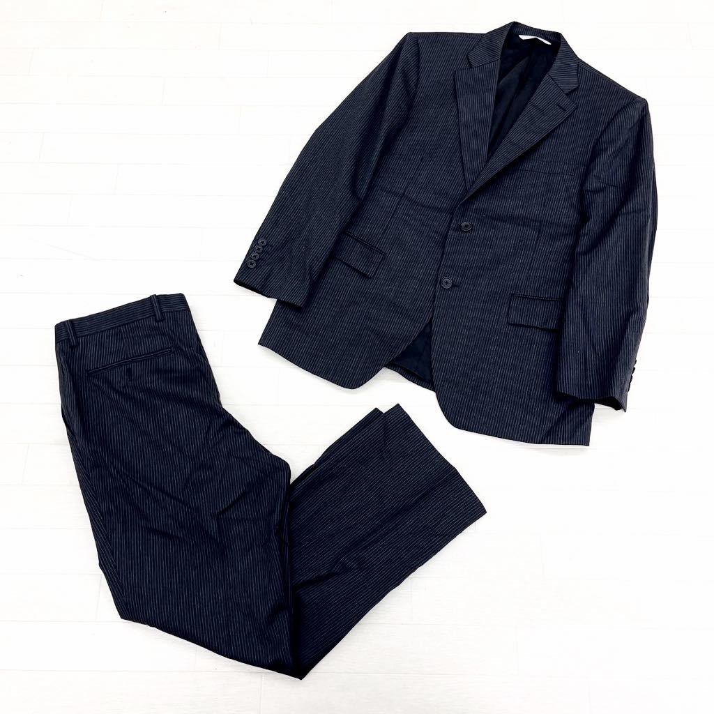 1148 日本製 D'URBAN ダーバン セットアップ スーツ テーラード ジャケット スラックス パンツ ブラック メンズ96AB5(ダーバン)｜売買されたオークション情報、yahooの ...