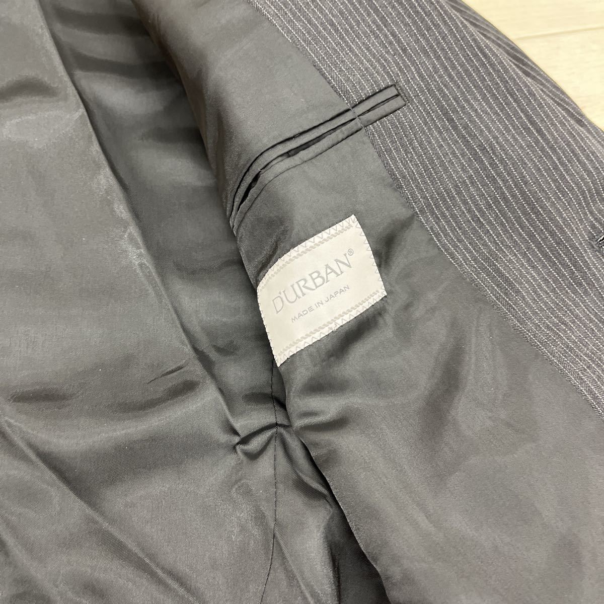 1148 日本製 D'URBAN ダーバン セットアップ スーツ テーラード ジャケット スラックス パンツ ブラック メンズ96AB5(ダーバン)｜売買されたオークション情報、yahooの ...