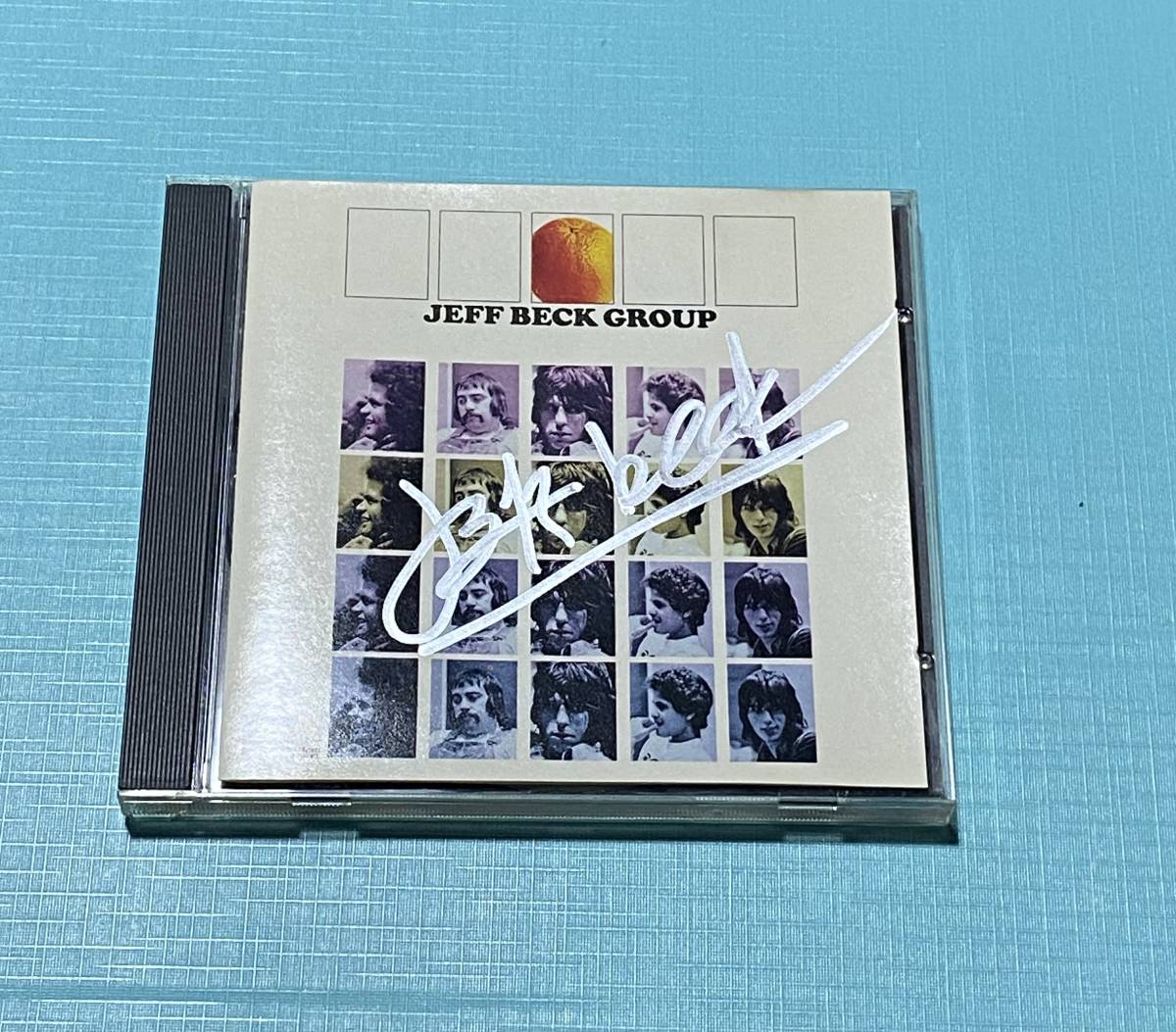 ジェフベック ジェフベックグループ サイン入り CD Jeff Beck の ジェフベック ジェフベックグループ サイン入り CD Jeff Beck の