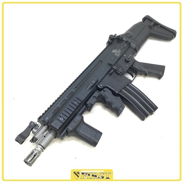 Yahoo!オークション - 8338】やや訳あり We-tech製 FN SCAR-L CQC BK ...