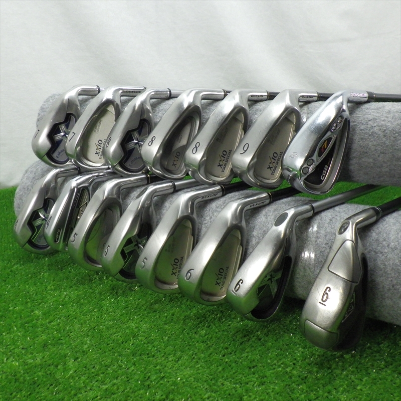 Yahoo!オークション - （A177）アイアン各種15本セット Callaway Title...