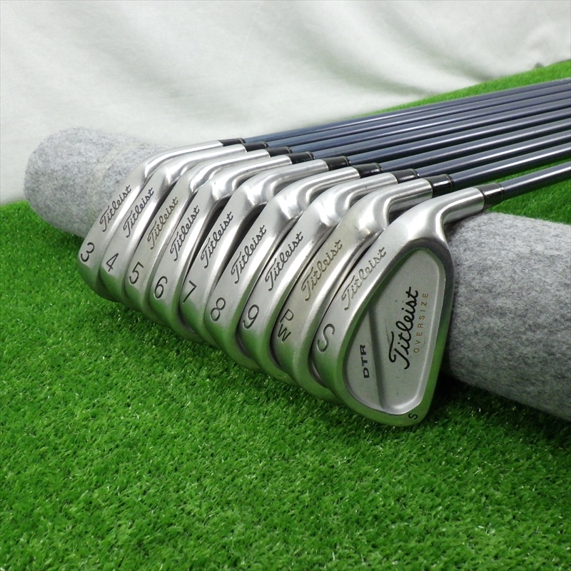 Yahoo!オークション - （A184)Titleist DTR アイアン9本セット タイト...