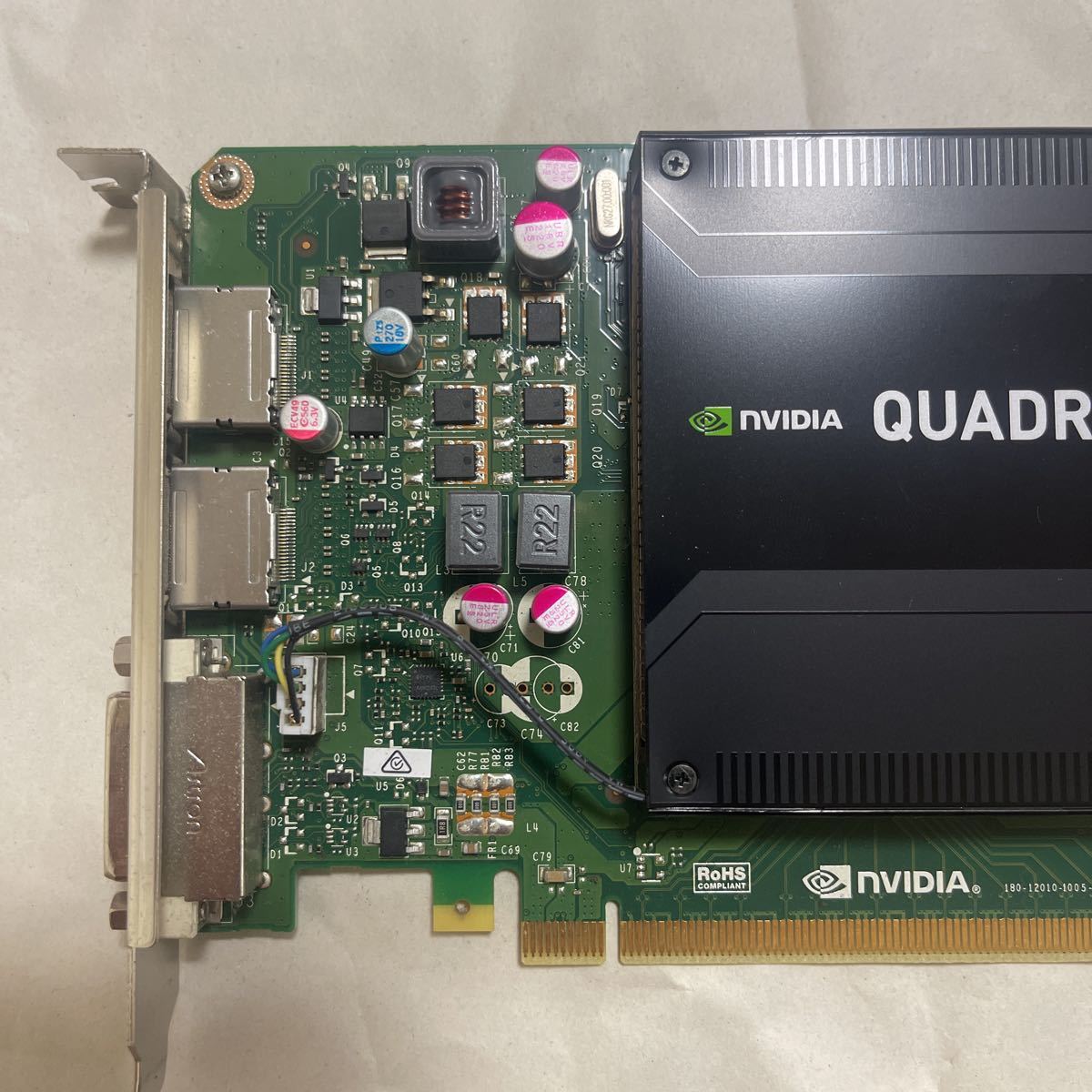 Yahoo!オークション - NVIDIA Quadro K2200 Riser Card ライザーカード...