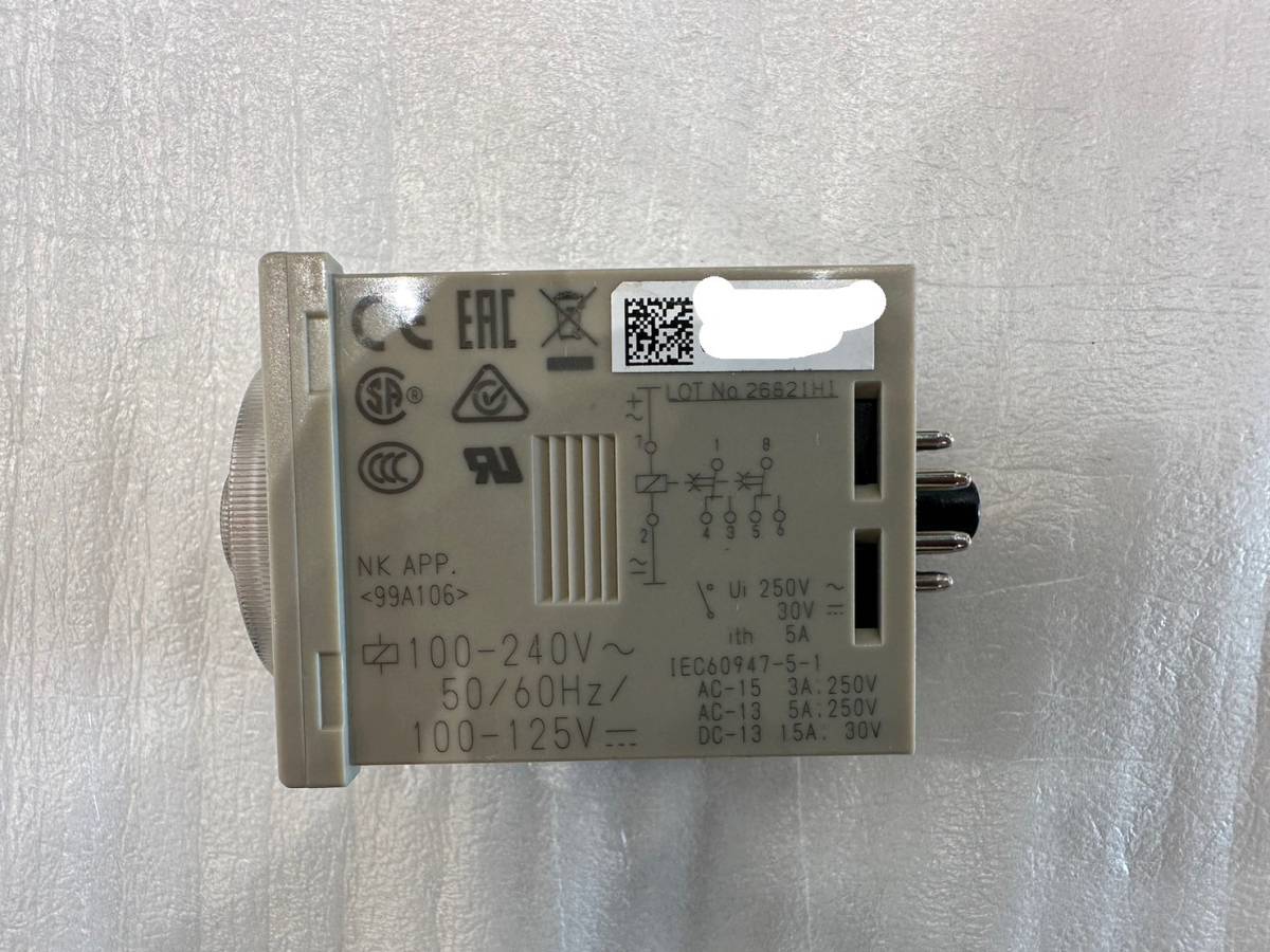 代購代標第一品牌－樂淘letao－【OMRON】 ソリッドステート・タイマ H3CR-F8 AC100-240V DC100-125V 在庫複数