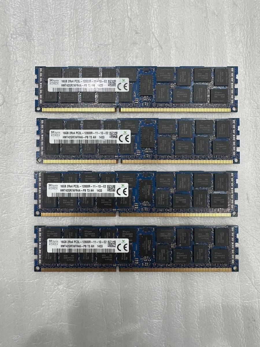 Yahoo!オークション - 【SKhynix】 DDR3L-1333 PC3L-12800R ECC REG RD...