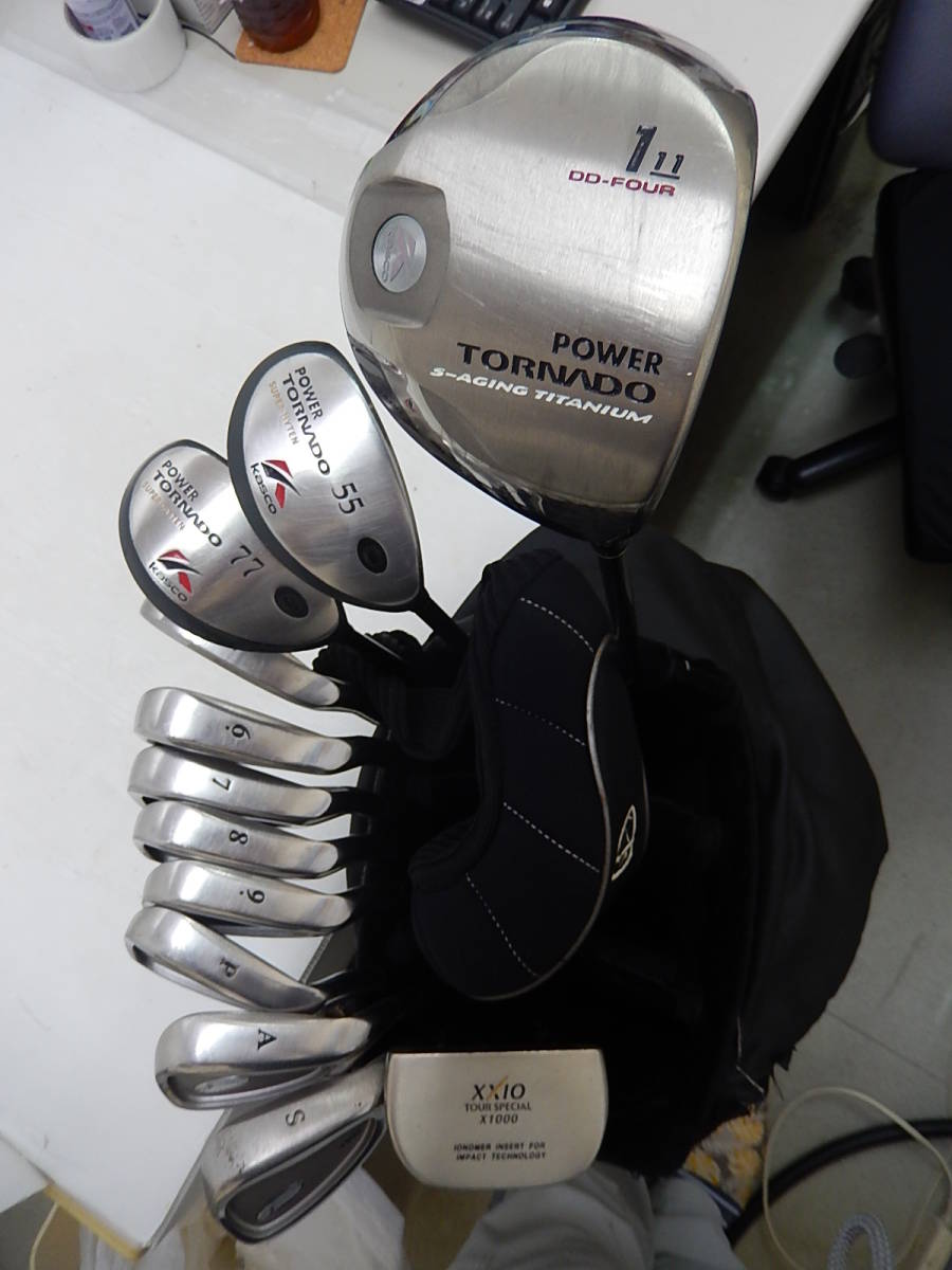 Yahoo!オークション - J49 ゴルフクラブセット メンズ 初心者用 FLE...