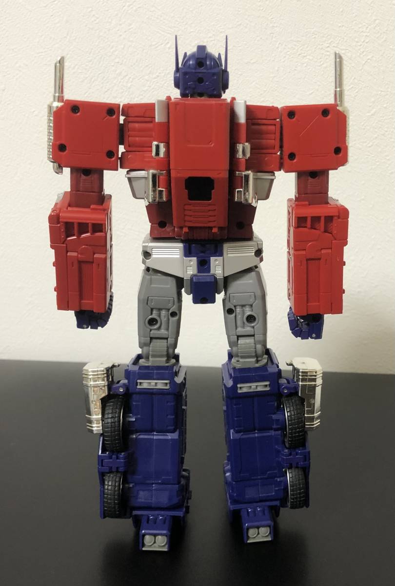 代購代標第一品牌－樂淘letao－トランスフォーマー マスターピース MP-10 コンボイVer.2.0 箱なし 本体 ブラスター 説明書 カードのみ