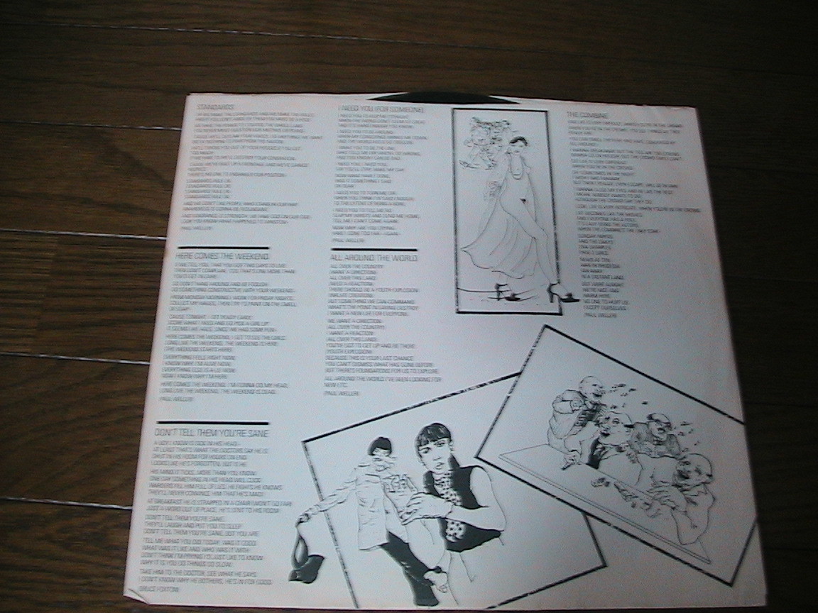 Yahoo!オークション - アメリカ盤オリジナル1LP THE JAM/MODERN WORLD/...