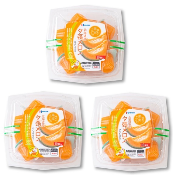 Yahoo!オークション - 夕張メロン ひとくちゼリー 21g×10個×3セット...