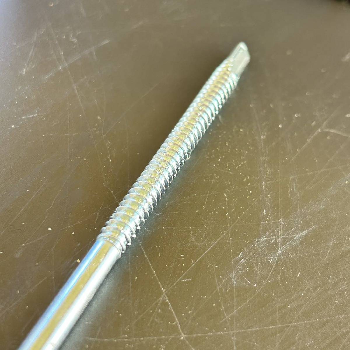 代購代標第一品牌－樂淘letao－100円〜★未使用★SANKO ドリルスクリュー HEX-6×115 スチール製 三価ユニクロ処理 100本入 六角頭 働き長47-101mm サンコーテクノ