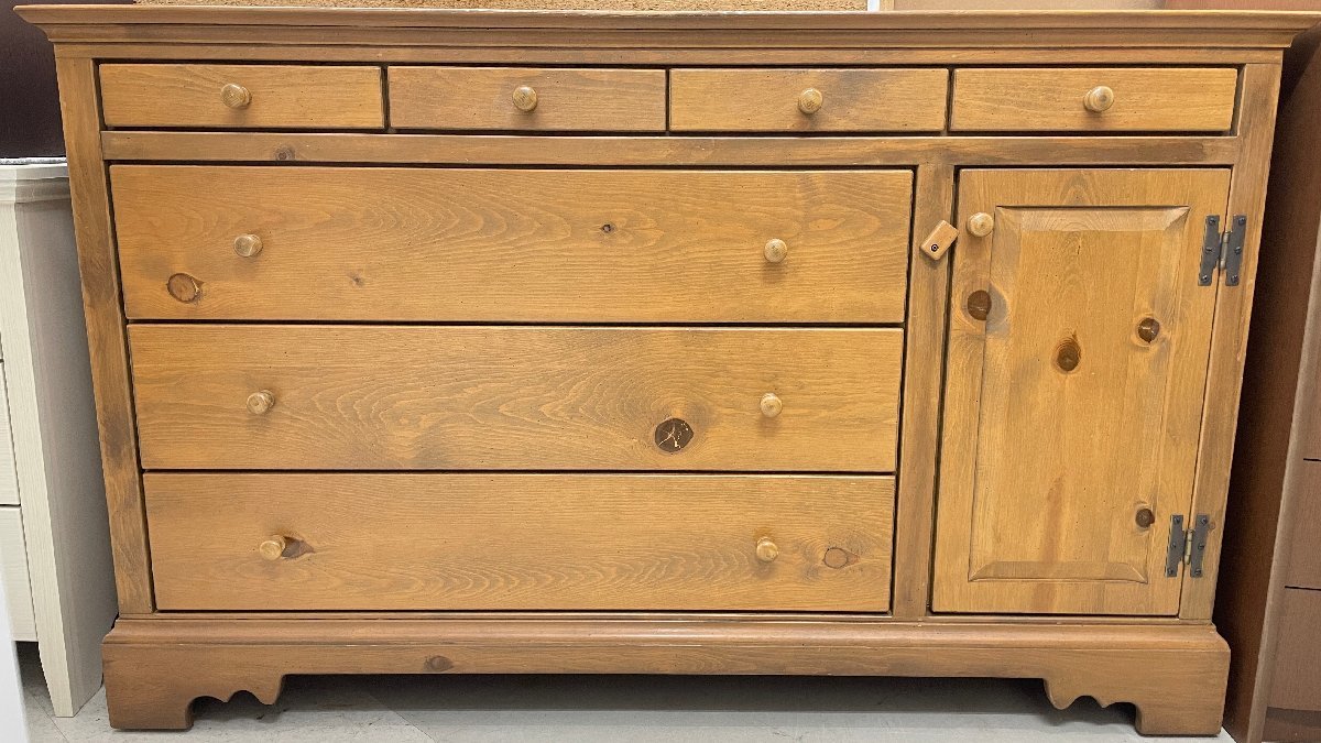 Yahoo!オークション - Y123 モダン家具 カントリーチェスト 小物収納 3...