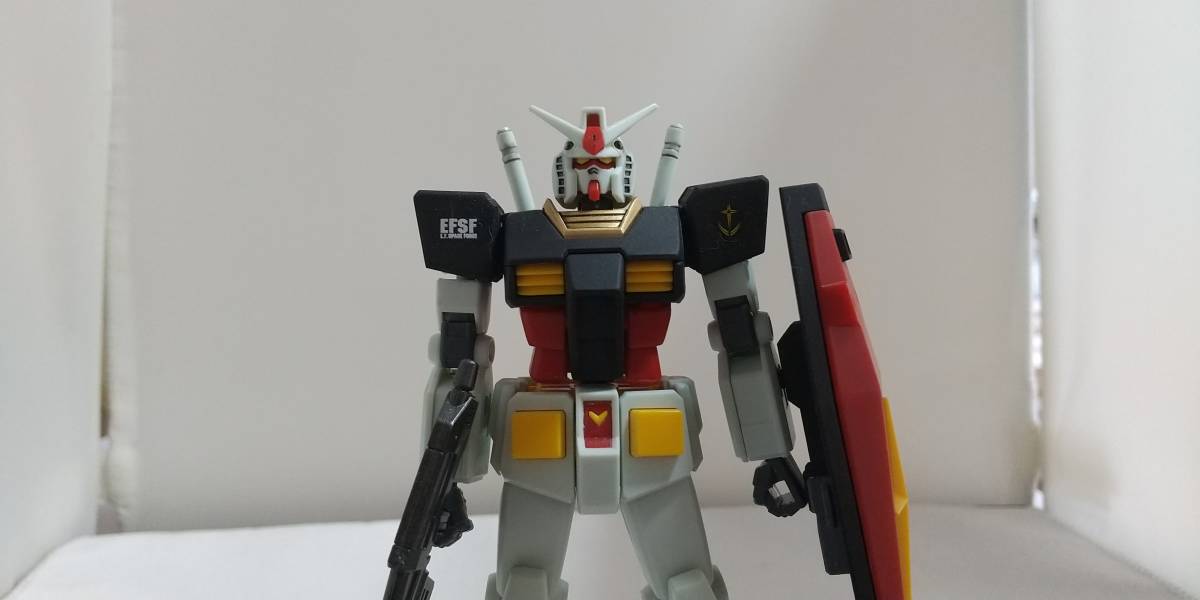 Yahoo!オークション - HGUC RX-78ガンダム EG 1号機風塗装