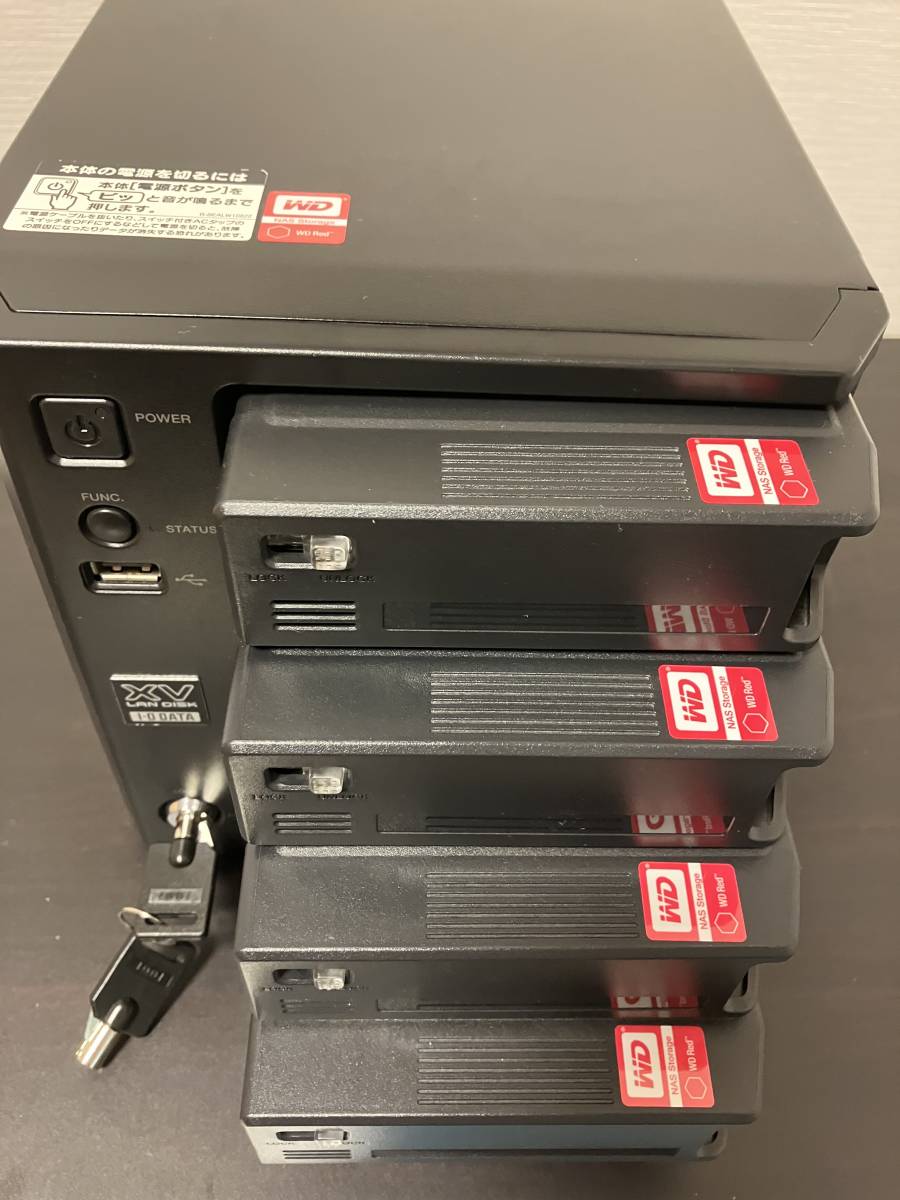 Yahoo!オークション - I-O DATA HDL-XV2W [WD Red搭載 NAS 2ドライブ L...
