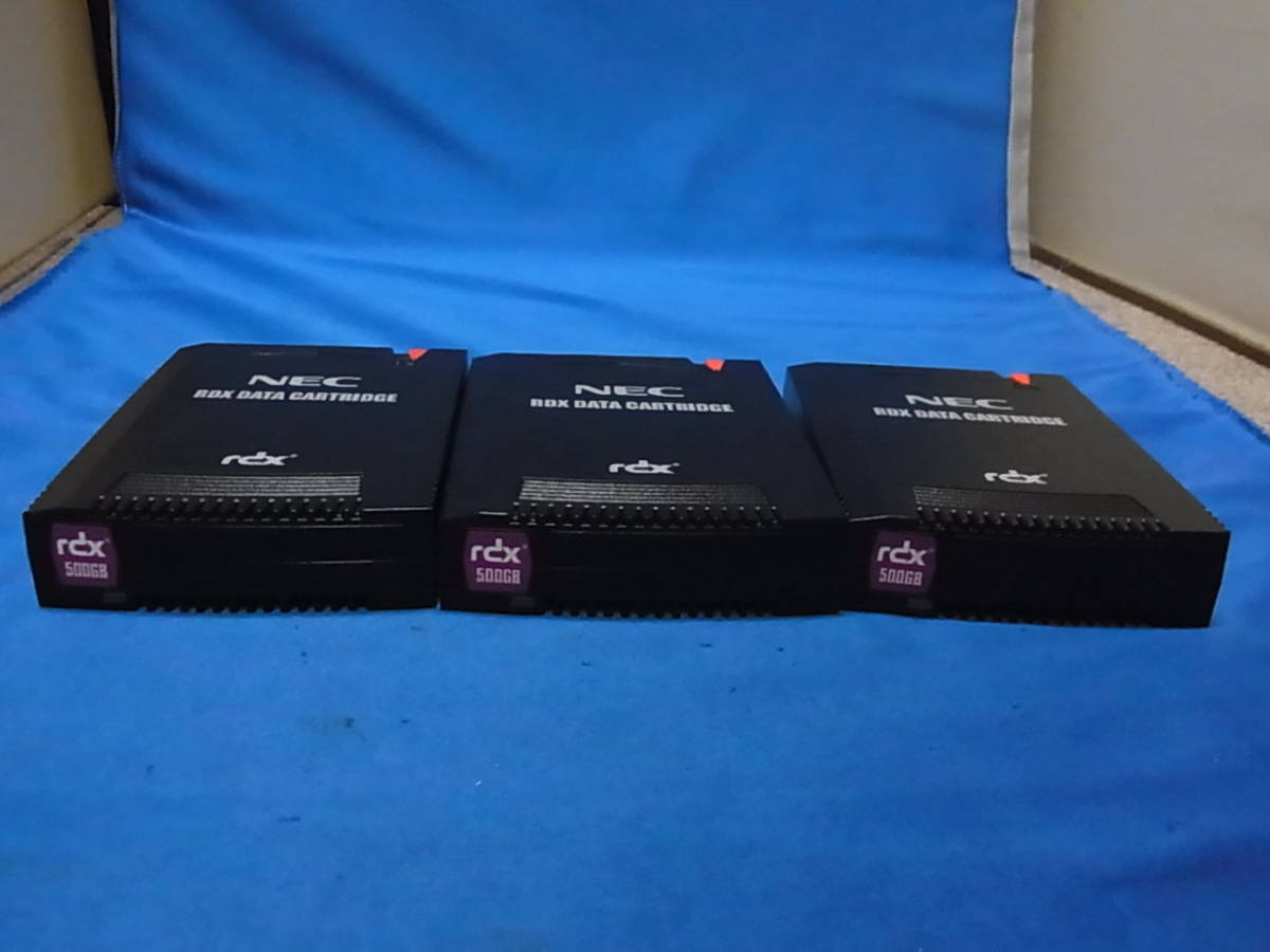 Yahoo!オークション - NEC RDX Data Cartridge 500GB N8153-02 3個セット