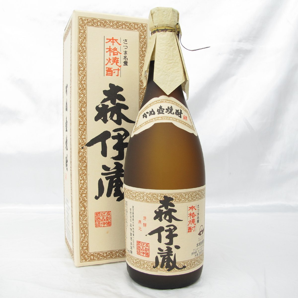 未開栓 森伊蔵 かめ壺焼酎 本格焼酎 720ml 25% 箱付 11357845 0831(森伊蔵)｜売買されたオークション情報、yahooの商品情報をアーカイブ公開 - オークファン ...