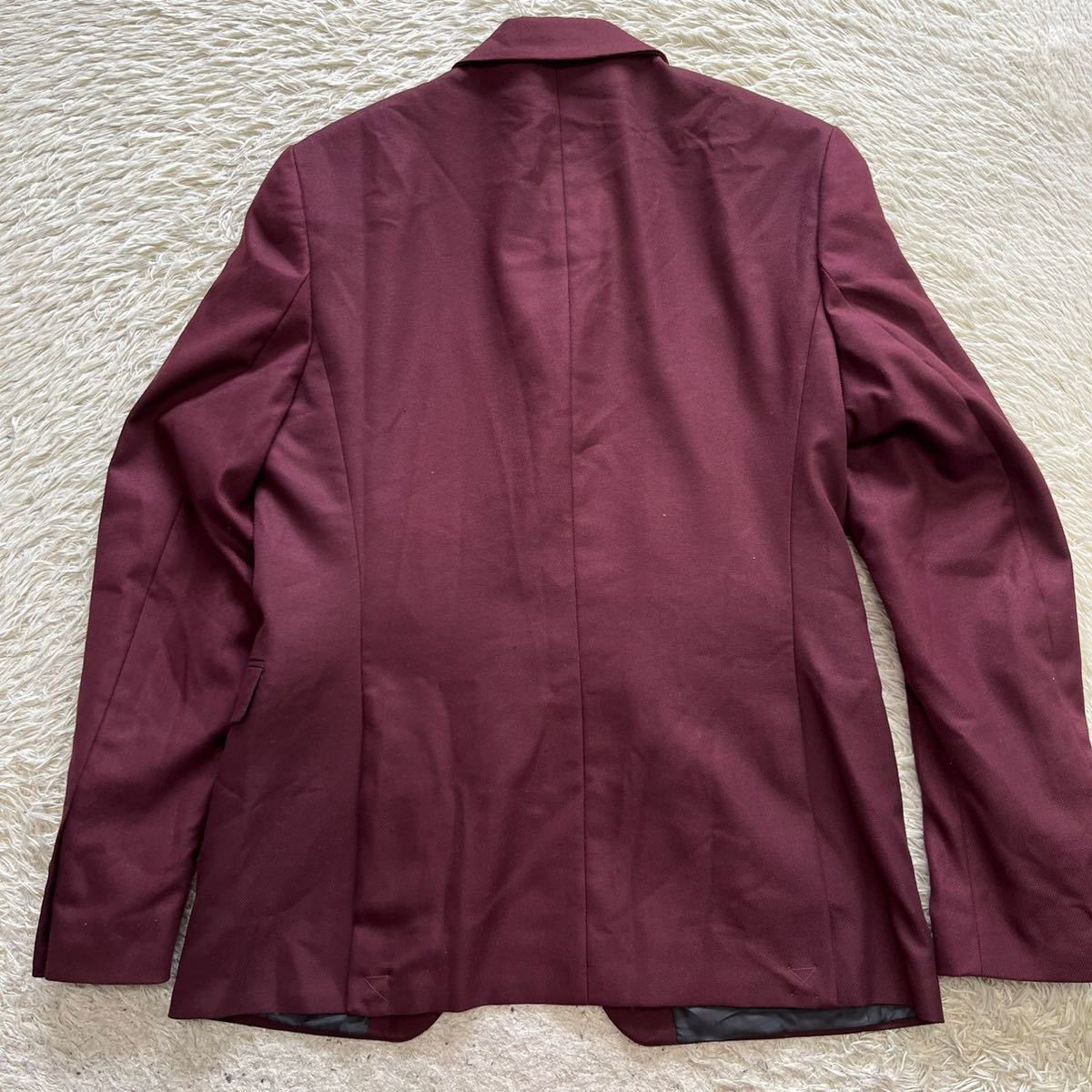 代購代標第一品牌－樂淘letao－美品！ザラ【圧倒的存在感】ZARA テーラードジャケット ボルドー L位