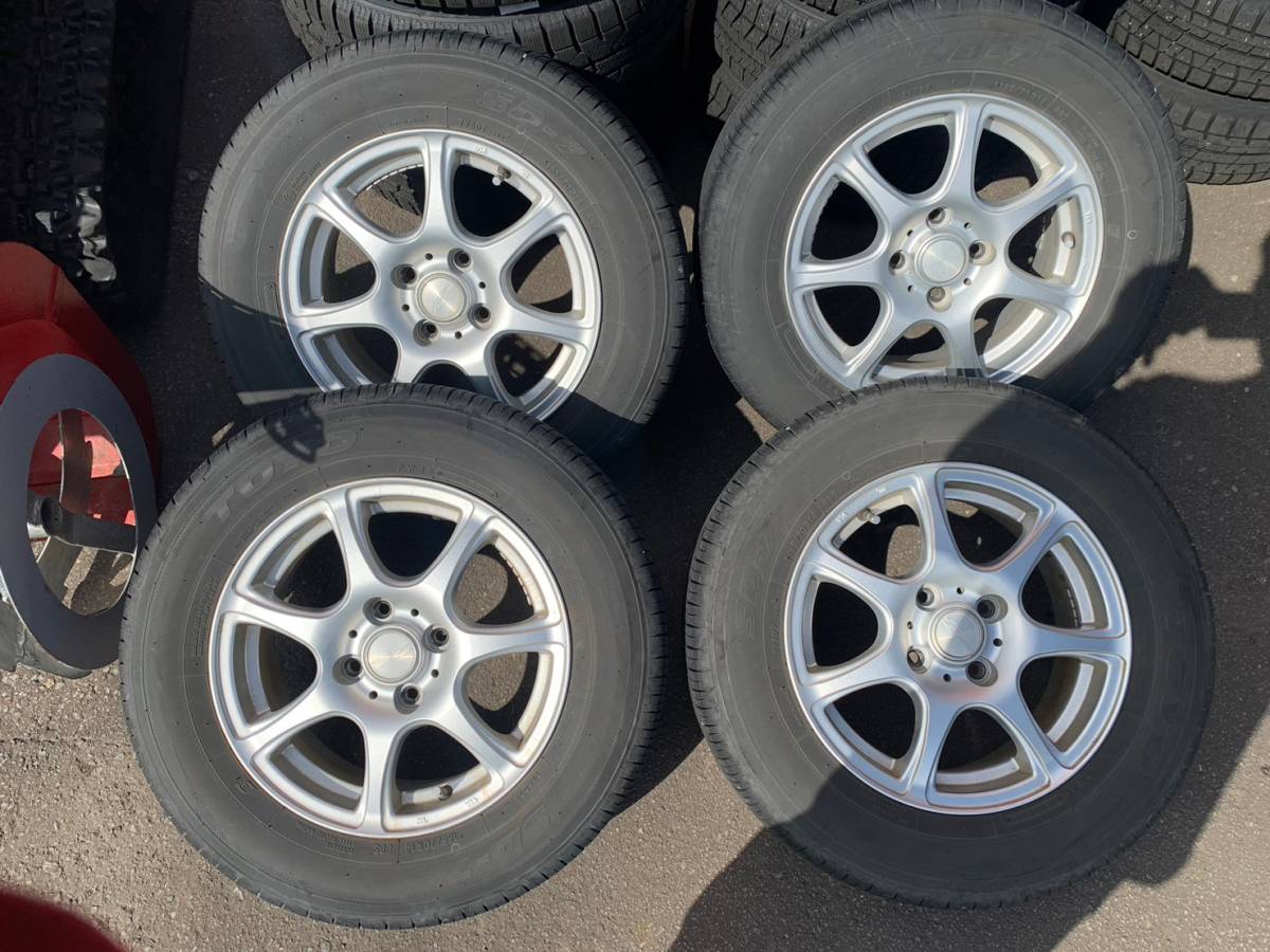 Yahoo!オークション - Y965 185/70R14 TOYO トーヨー 2019年 PCD100 4H...