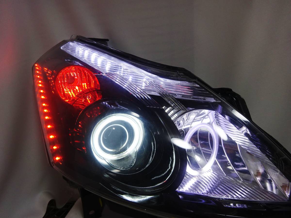 激レア プレサージュ U31 TNU31 後期 ヘッドライト ヘッドランプ ワンオフ カスタム 加工品 インナーブラック イカリング CCFL 左右(ヘッドライト)｜売買されたオークション情報 ...