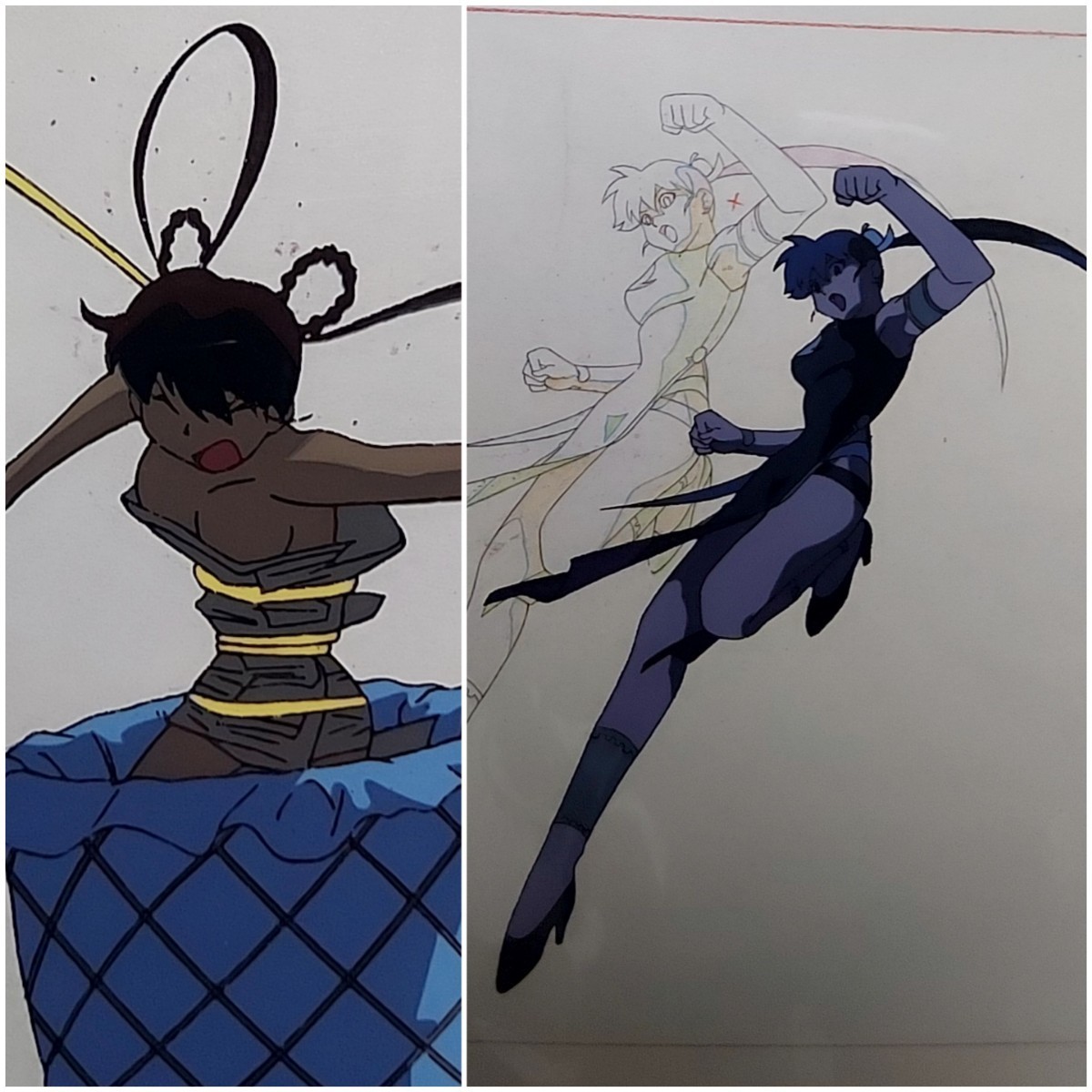 魔物ハンター妖子 セル画×2 Devil Hunter Yohko Cel×2