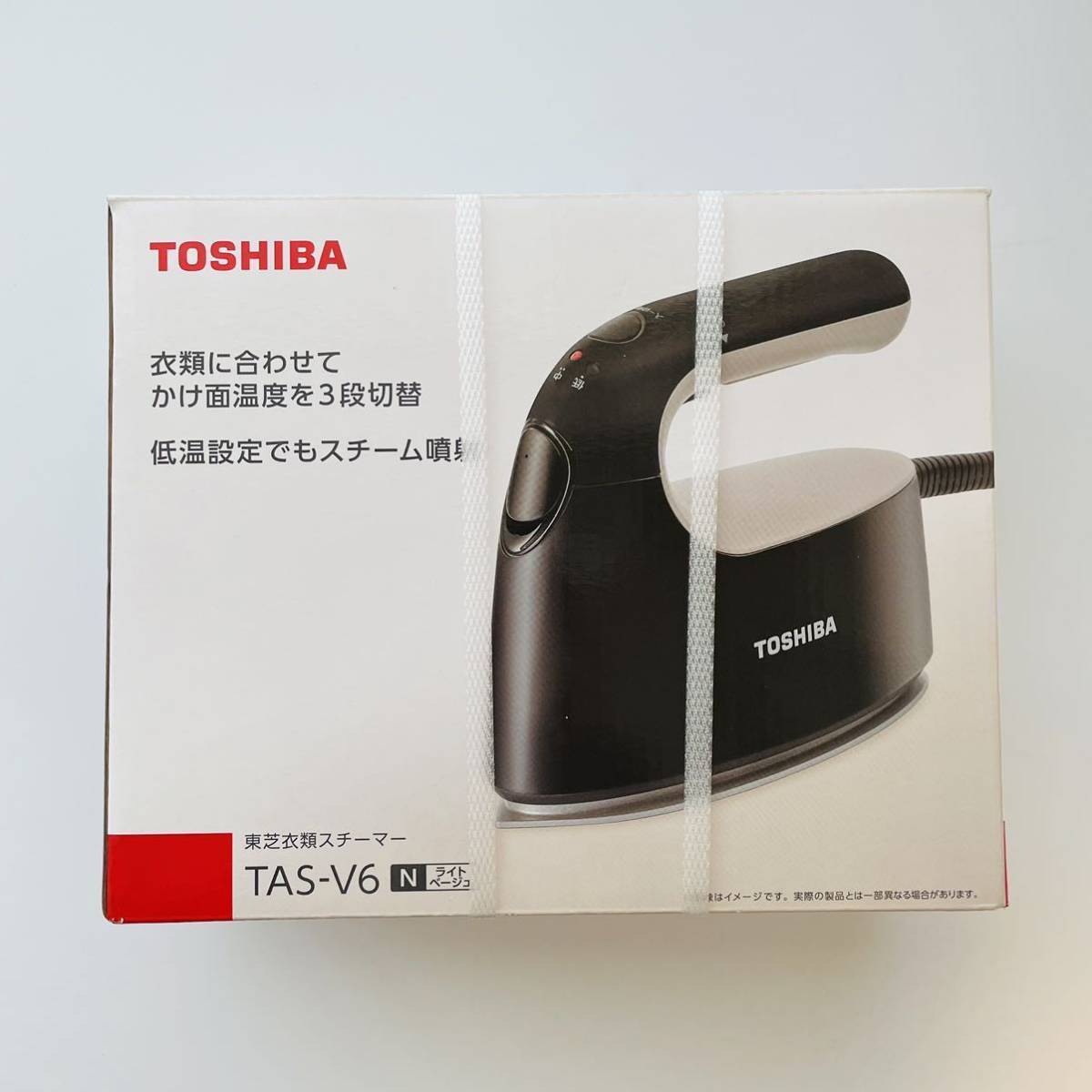 代購代標第一品牌－樂淘letao－東芝 衣類スチーマー TAS-V6 ライトベージュ