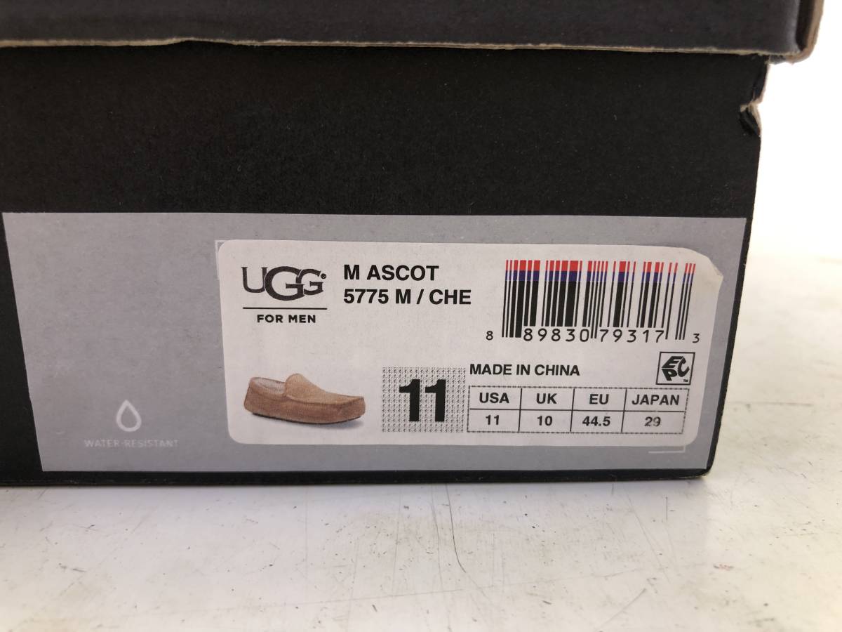Yahoo!オークション - 【1円～】UGG アグ ASCOT アスコット スリッポ...