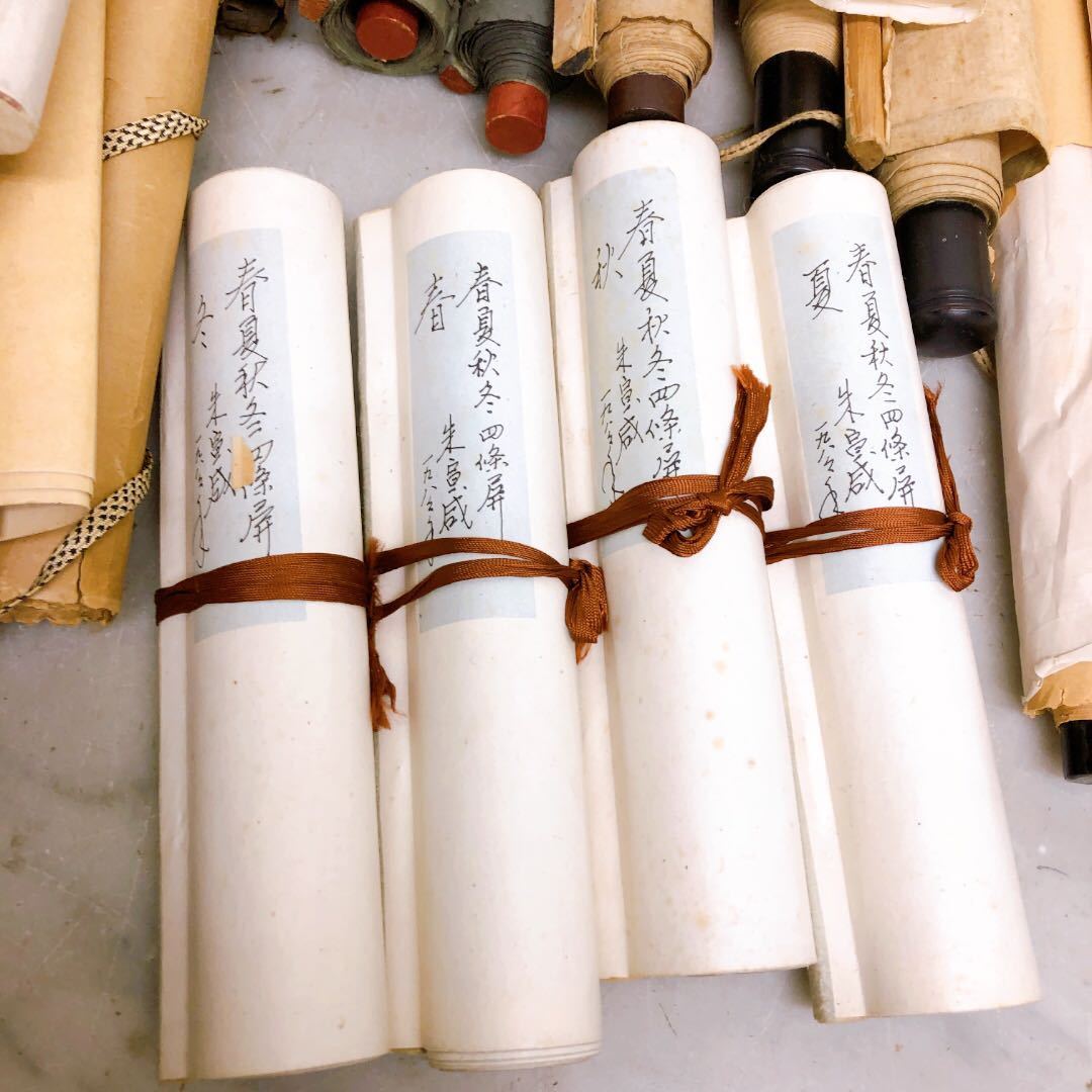 Yahoo!オークション - 掛け軸 書 日本画 中国 仏画 書画 版画 巻物 日...