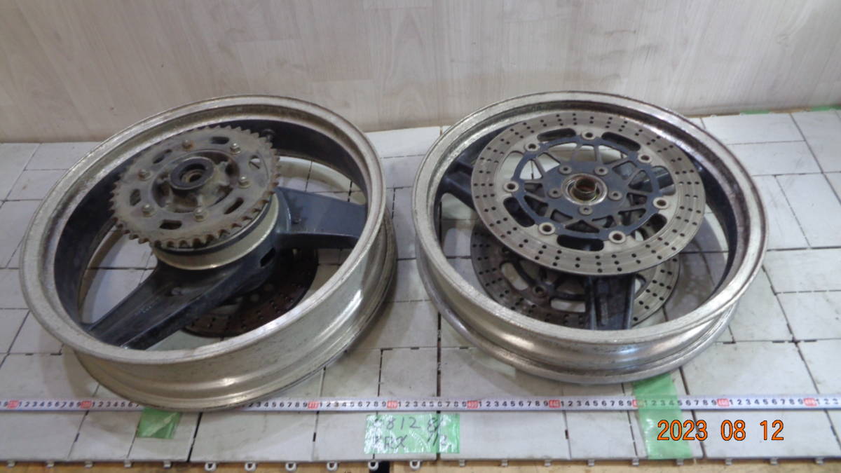 Yahoo!オークション - ZRX ZRX400 ホイール 前後 梱包160サイズ