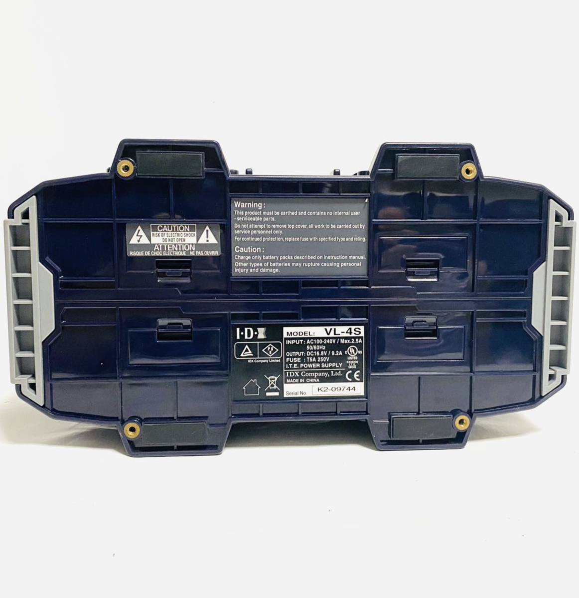 Yahoo!オークション - IDX Vマウント4連チャージャー VL-4S 通電のみ確...