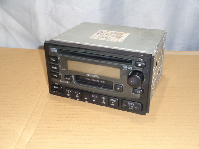 Yahoo!オークション - (H09) ダイハツ 純正 CD カセット テープ オーデ...