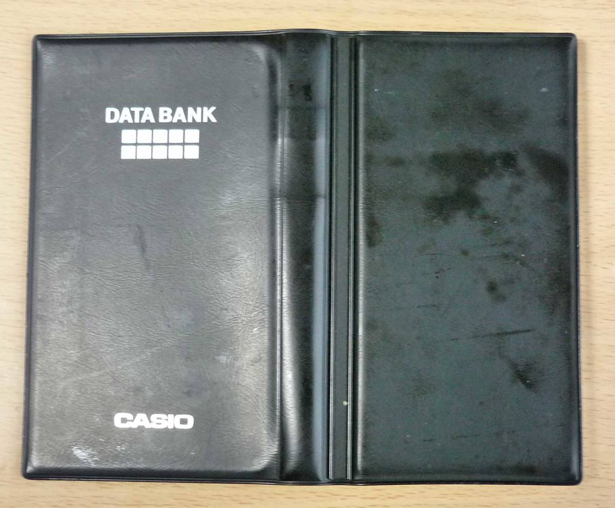 Yahoo!オークション - CASIO データバンク PF-5000 電卓型 希少 2KBメ...