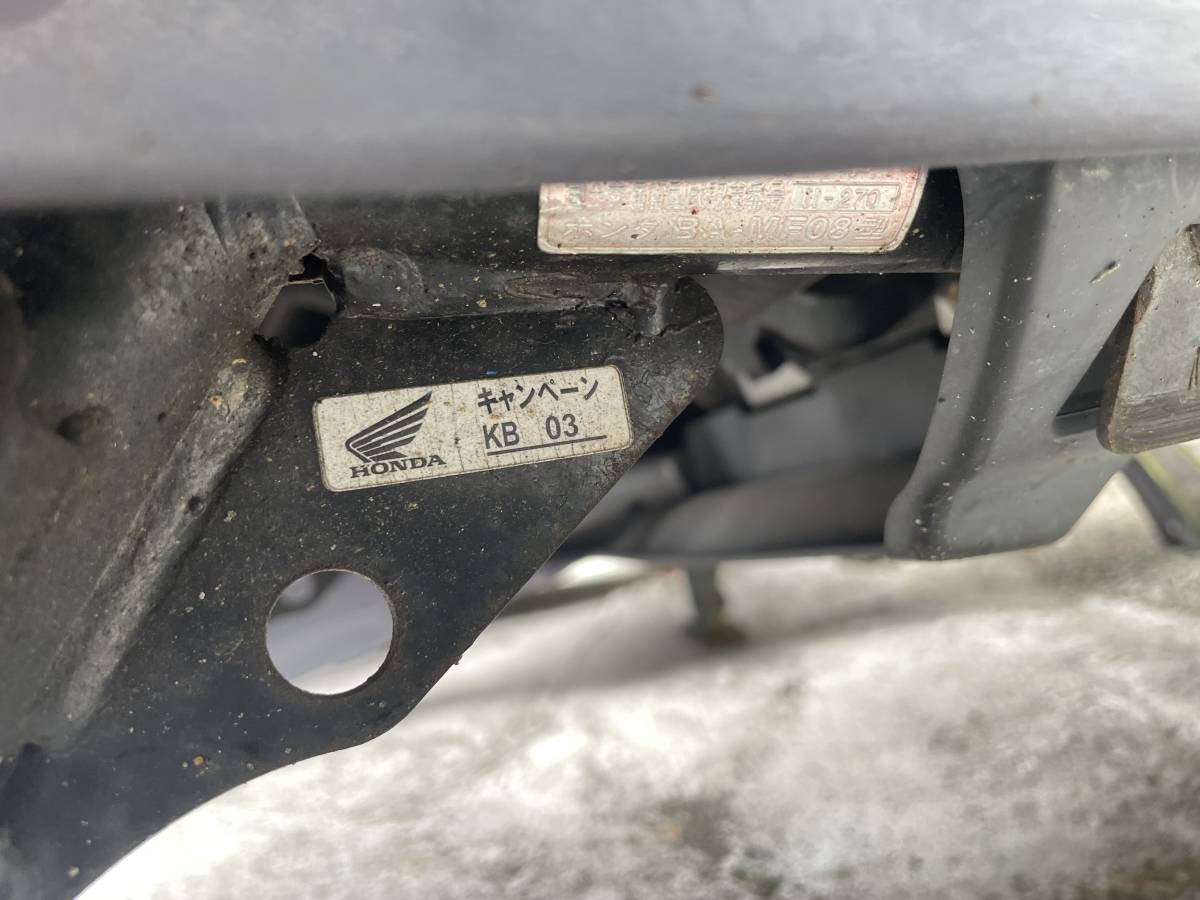 Yahoo!オークション - 23081635 ホンダ HONDA 250cc BA-MF08